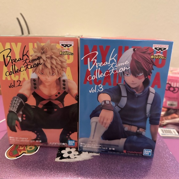 Banpresto | Toys | My Hero Academia Figurine Bundle Break Time Shoto ...